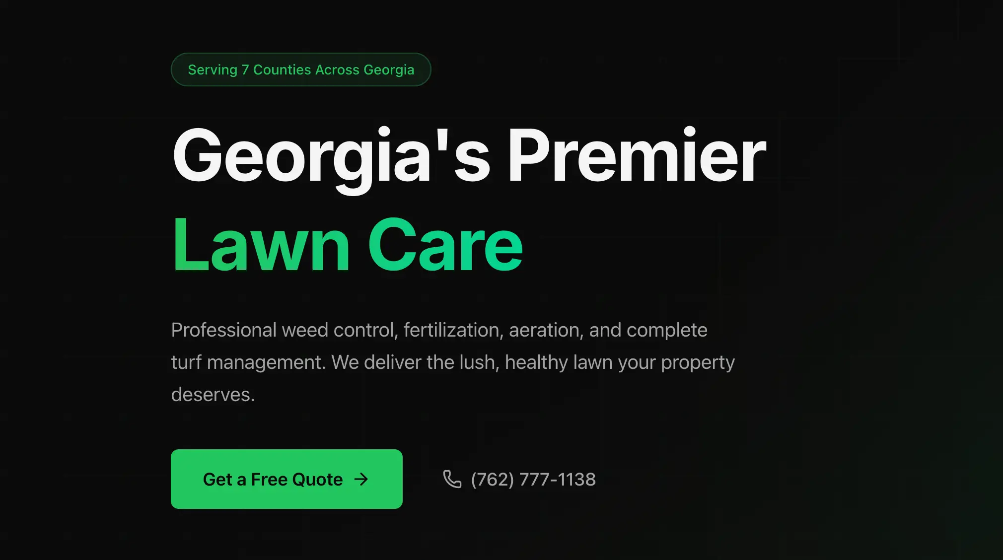 Professional Lawn Care in Central Georgia | GopherTurf